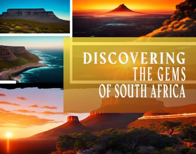 Discovering the Gems of South Africa: Top 15 Must-Visit Tourist ...